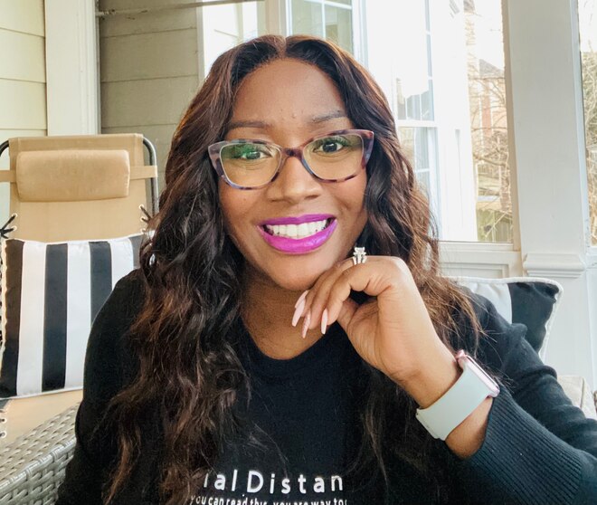 Nicole Cat Eye Multicolor Full-Frame Acetate Eyeglasses | GlassesShop