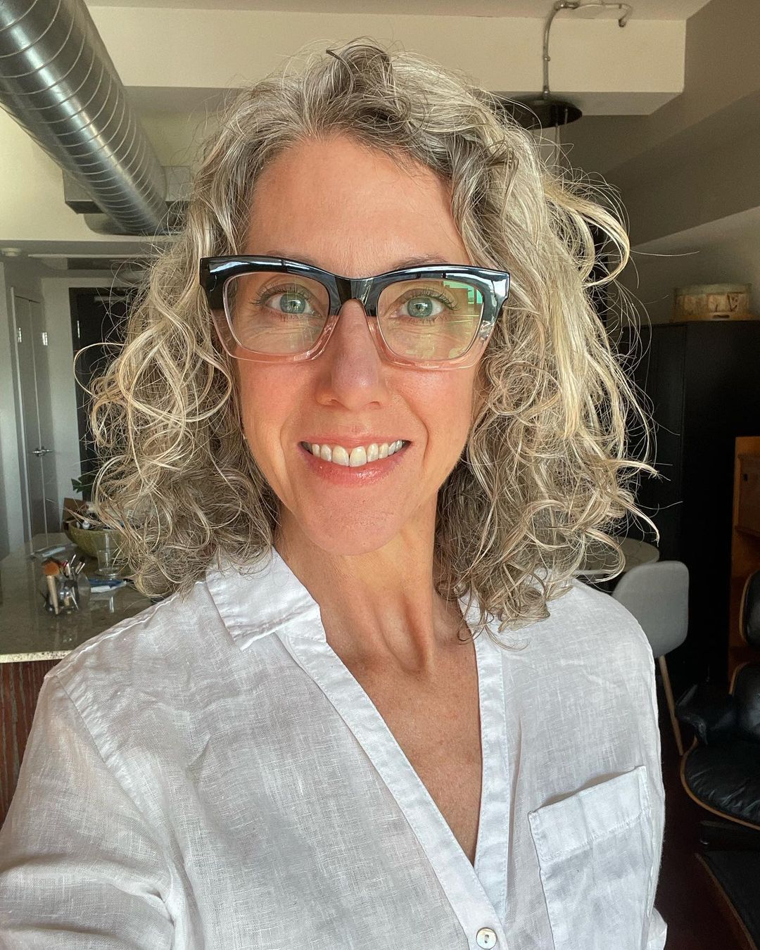 Cornelia Cat Eye Black Full-Frame TR90 Eyeglasses | GlassesShop