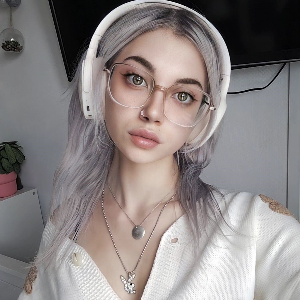 Katherine Polygon - Black Eyeglasses