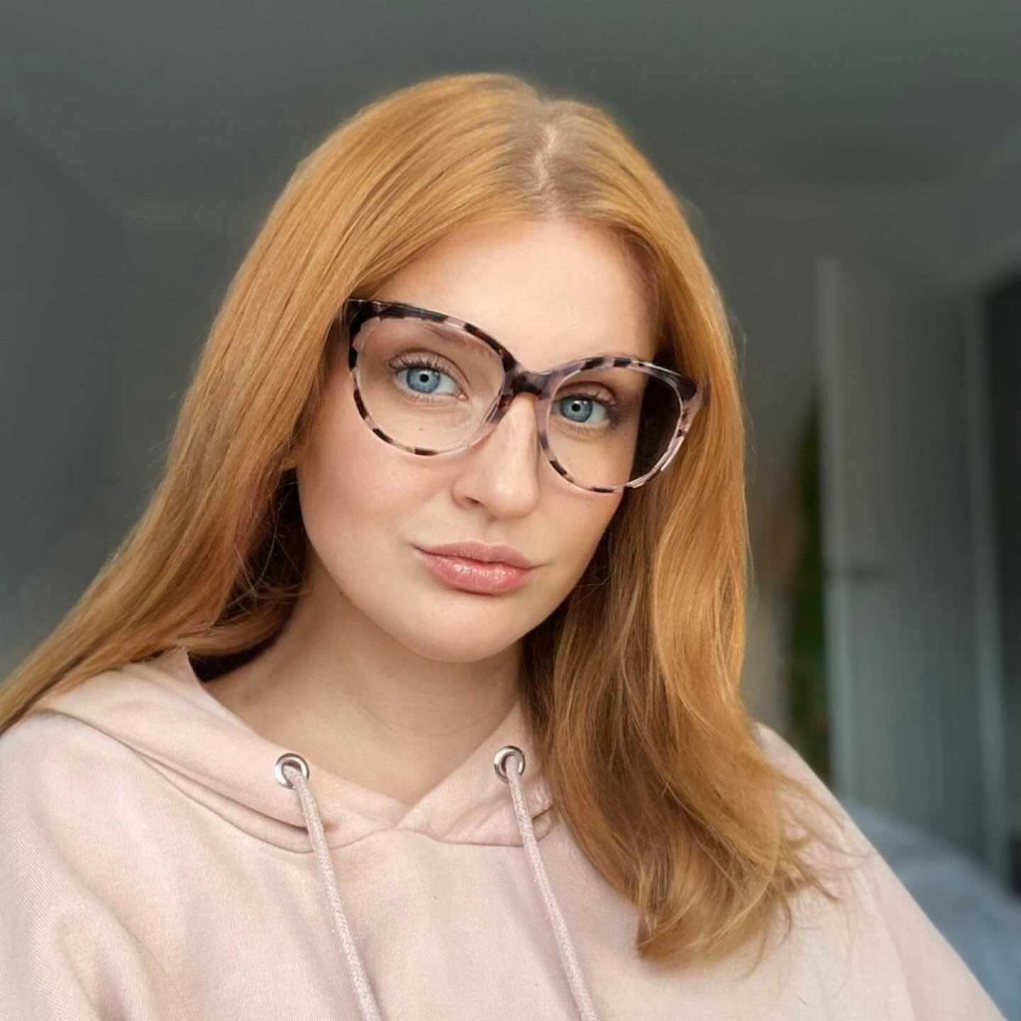 Lindsay Cat Eye Black Full-Frame Acetate Eyeglasses | GlassesShop