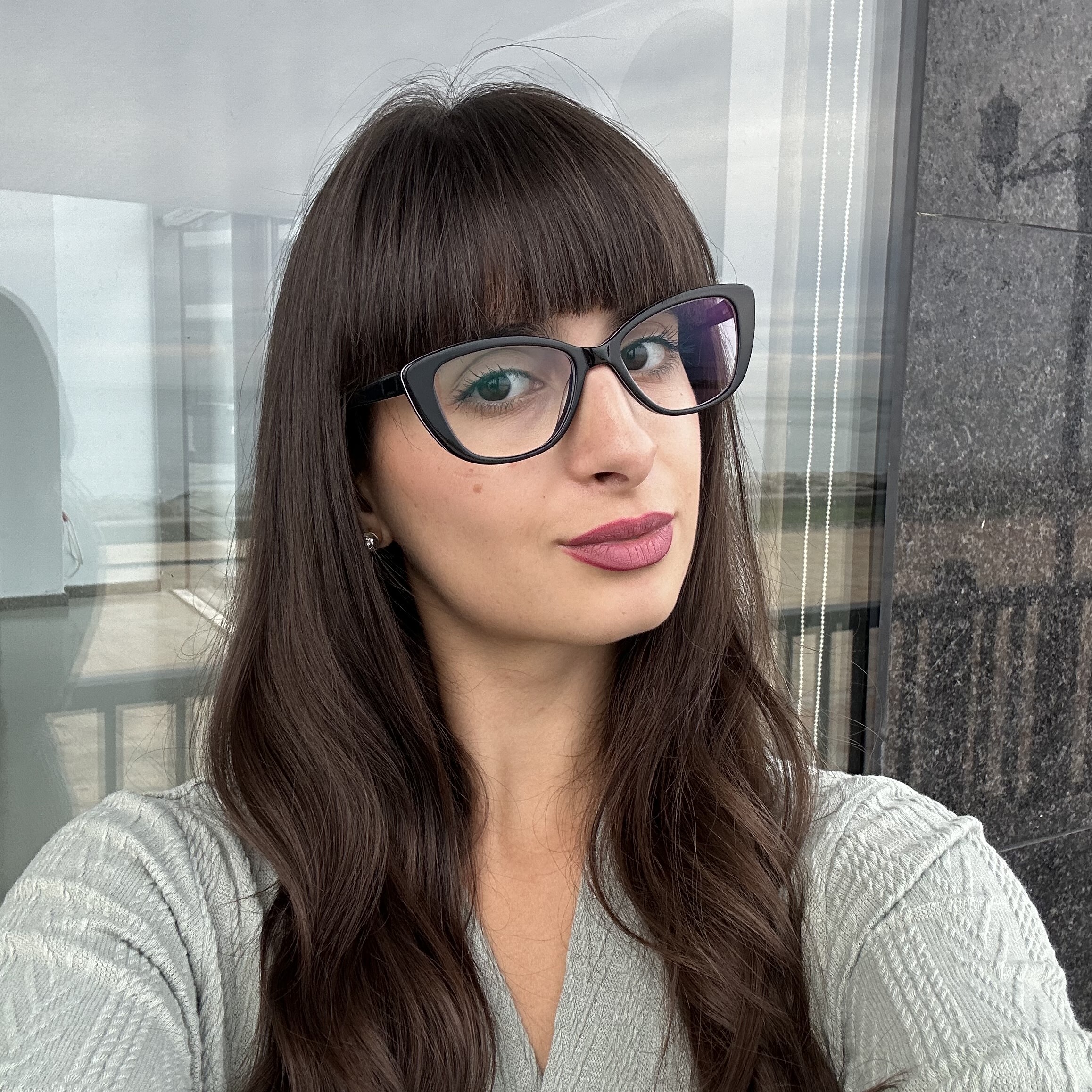 Nicole Cat Eye Multicolor Full-Frame Acetate Eyeglasses | GlassesShop