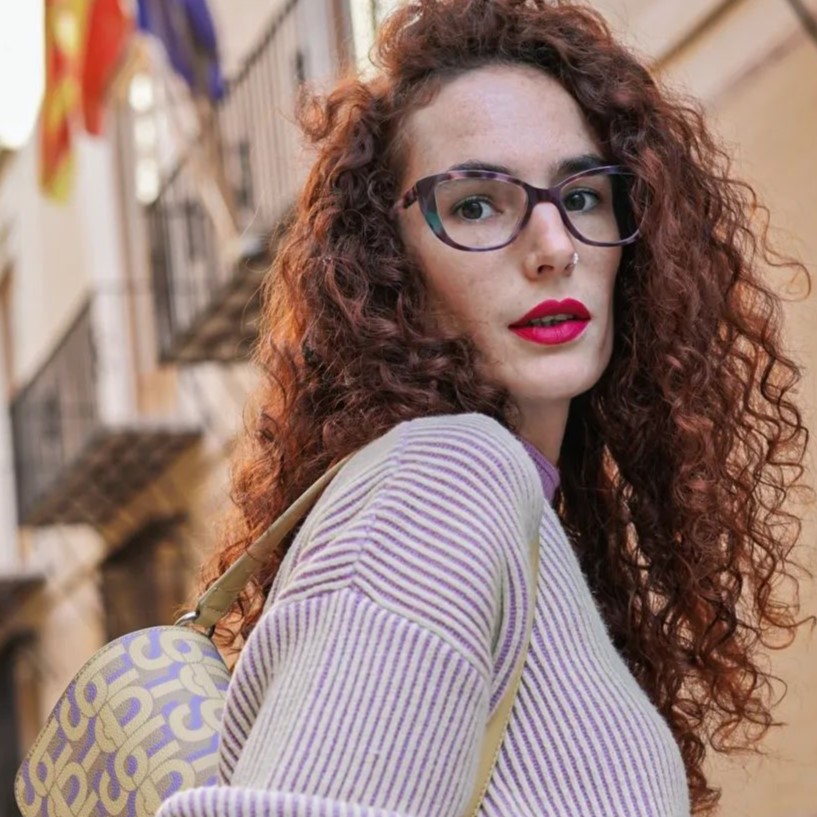 Nicole Cat Eye Multicolor Full-Frame Acetate Eyeglasses | GlassesShop