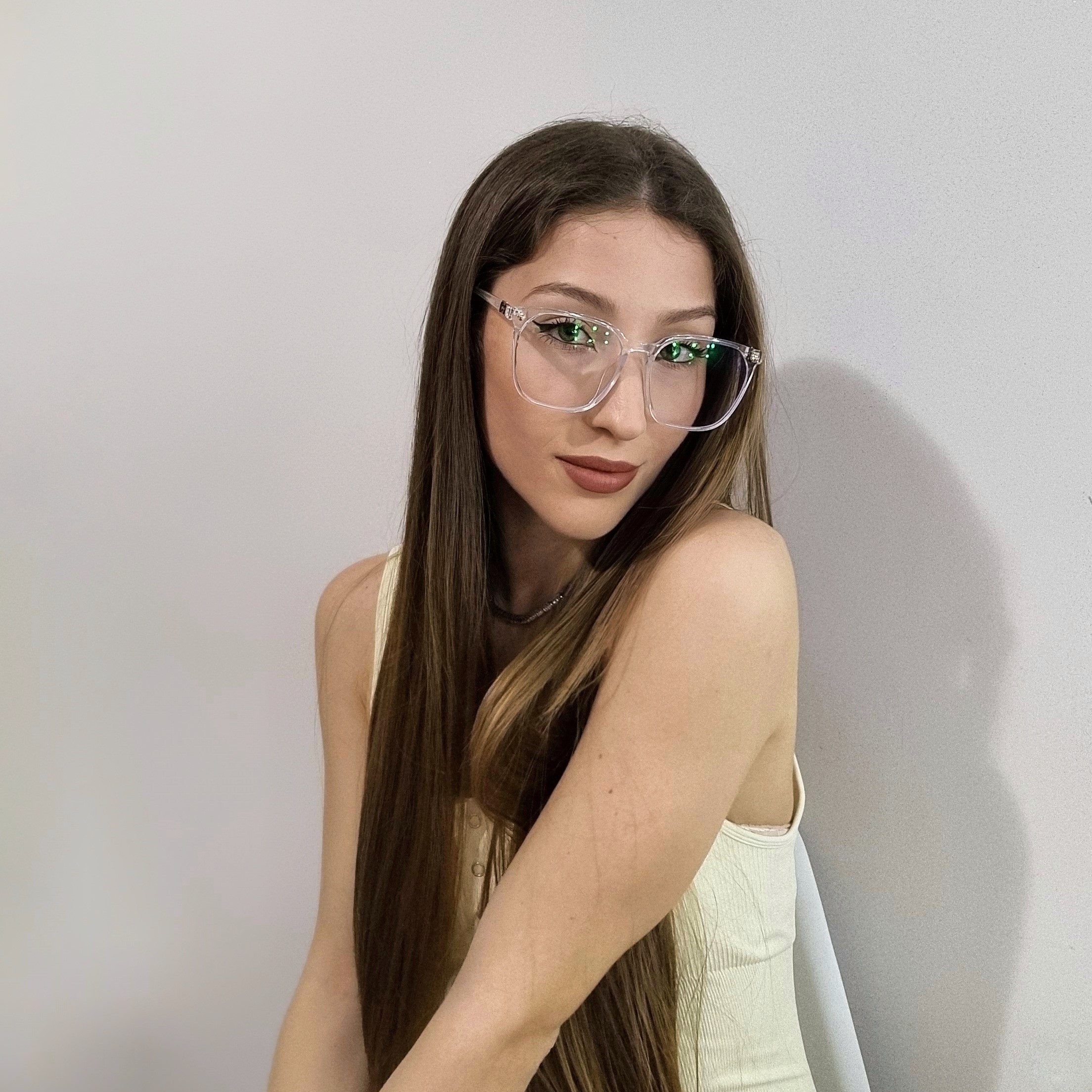 Taurus Square - Black Blue Block Pro Eyeglasses