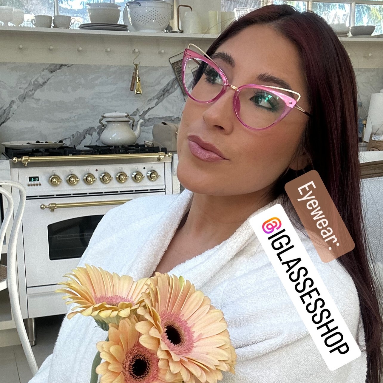 Bridget Cat Eye - Purple Eyeglasses