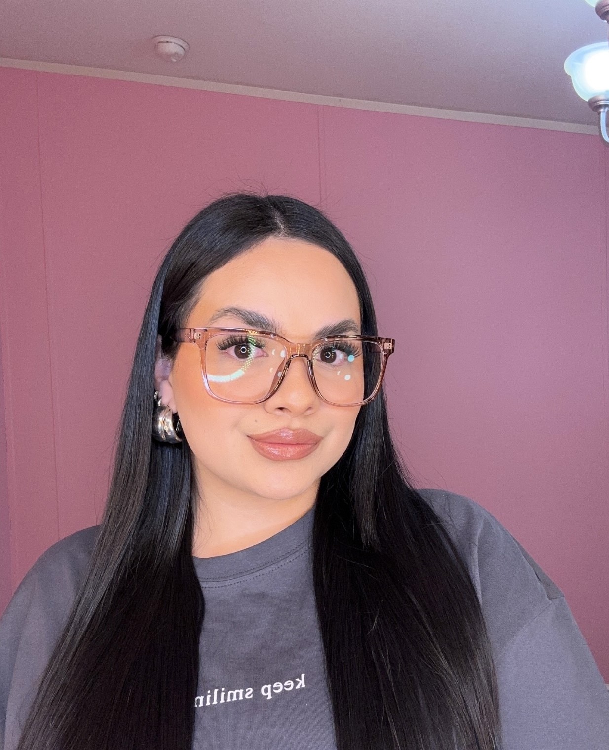 Oberlin Square - Crystal-Blue Block Pro Eyeglasses