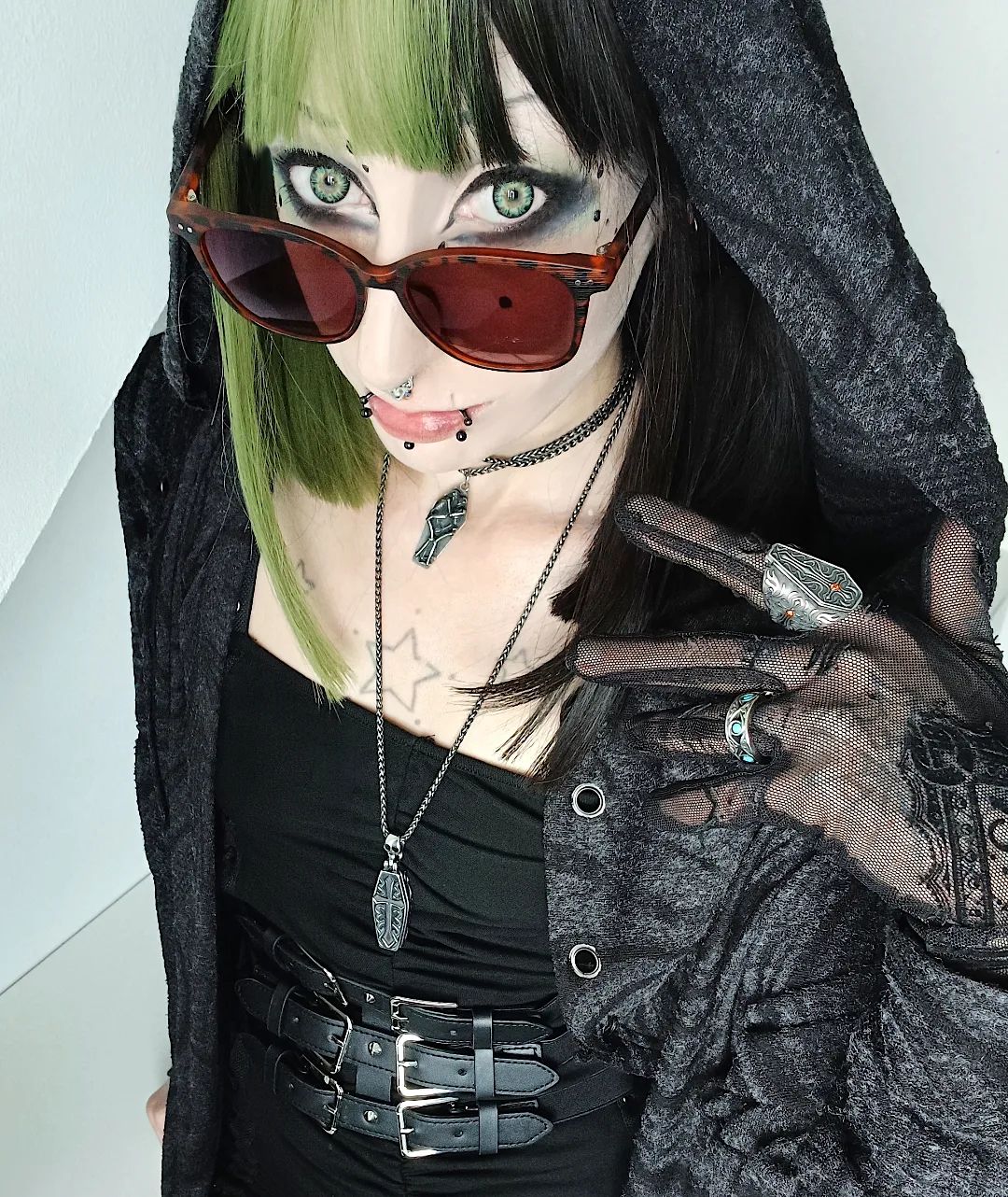 Pisces Square - Tortoise-Blue Block Pro Eyeglasses