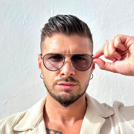 Prima Aviator - Black Eyeglasses