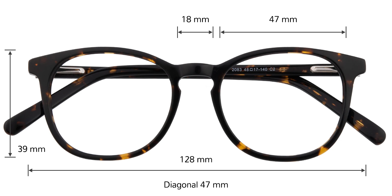 Salem Round - Tortoise Eyeglasses