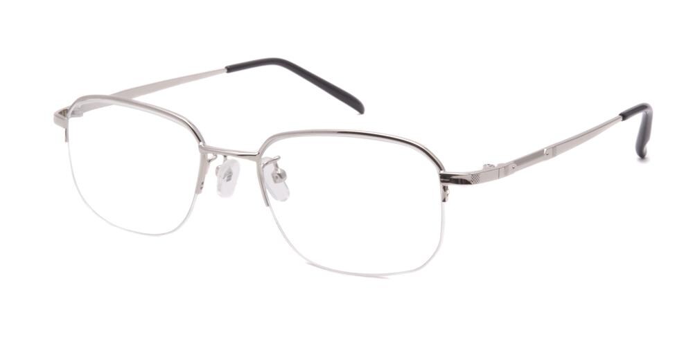 Round Silver Eyeglasses Frames Online