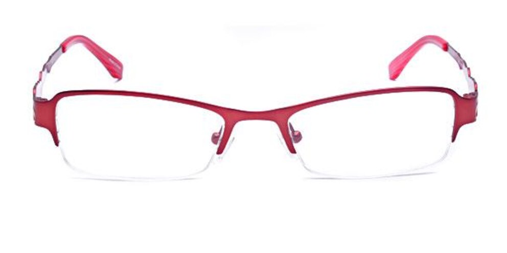 Berry Rectangle - Burgundy Eyeglasses