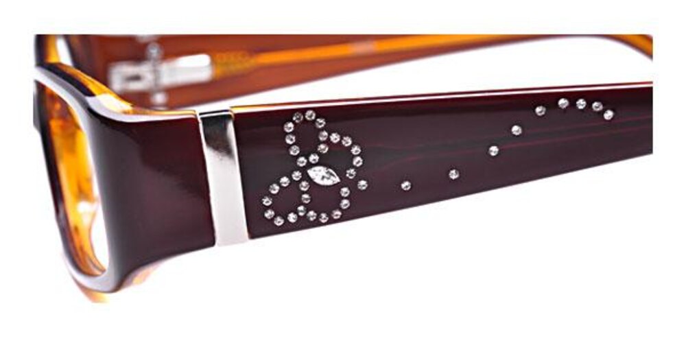 Patrick Rectangle - Brown Eyeglasses