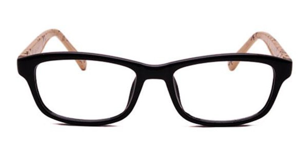 Plymouth Classic Wayframe - Black/Beige Eyeglasses