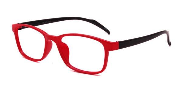 Haney Rectangle - Red Eyeglasses