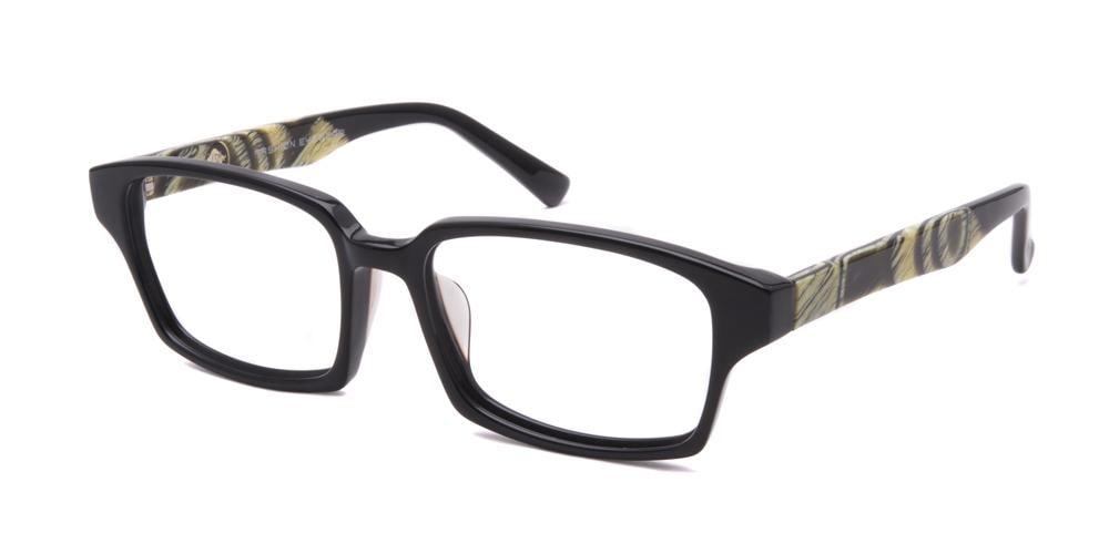 Taurus Square - Black Eyeglasses