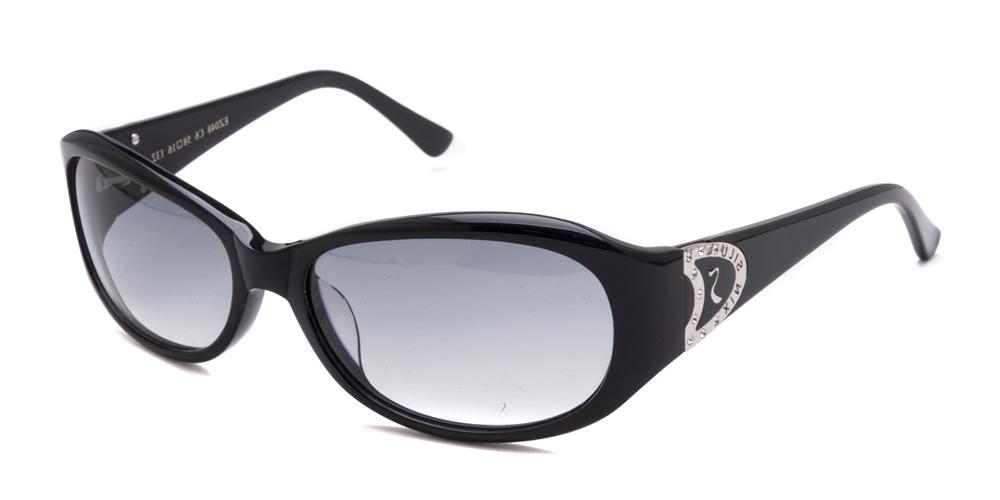 Elsa Oval - Black Eyeglasses