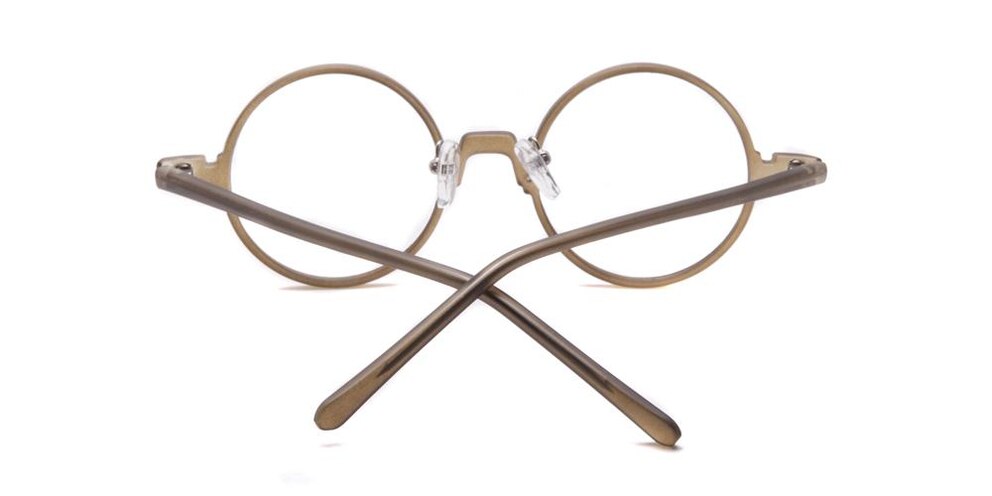 Elmira Round - Green Eyeglasses