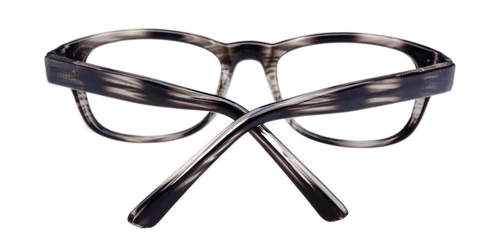 Edith Classic Wayframe - Grey Eyeglasses