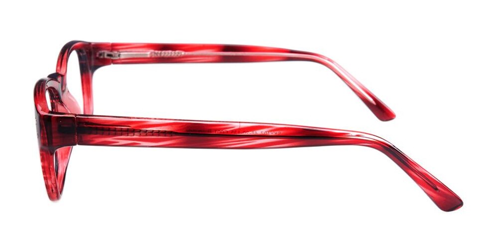 Edith Classic Wayframe - Burgundy Eyeglasses