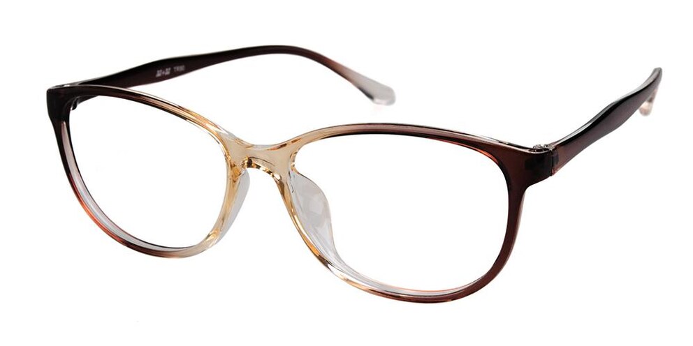 NorthPlatte Classic Wayframe - Brown Eyeglasses