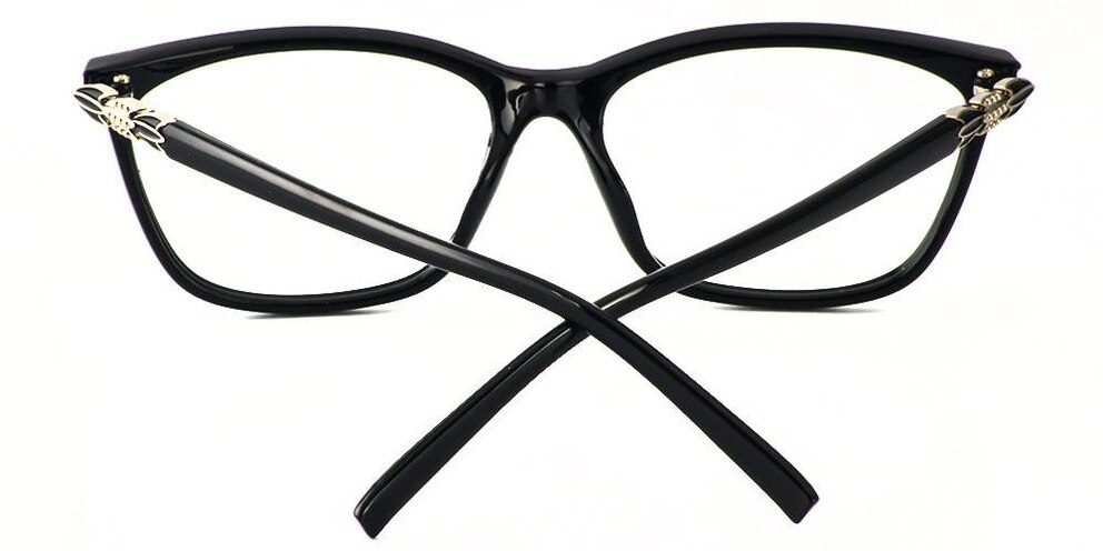 Philadelphia Classic Wayframe - Black Eyeglasses