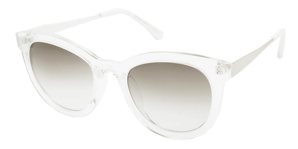 Florence Classic Wayframe - Crystal/white Eyeglasses