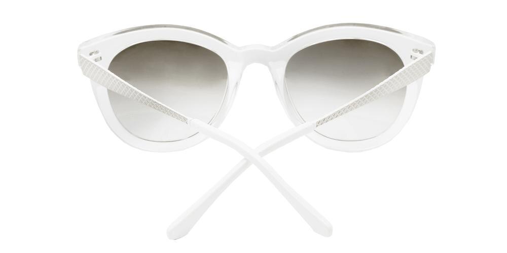 Florence Classic Wayframe - Crystal/white Eyeglasses