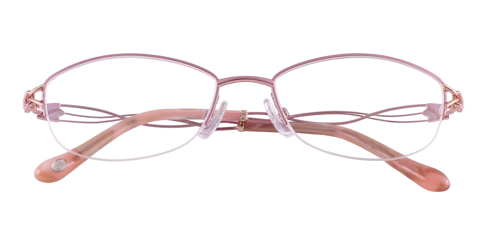 Cara Oval - Pink Eyeglasses