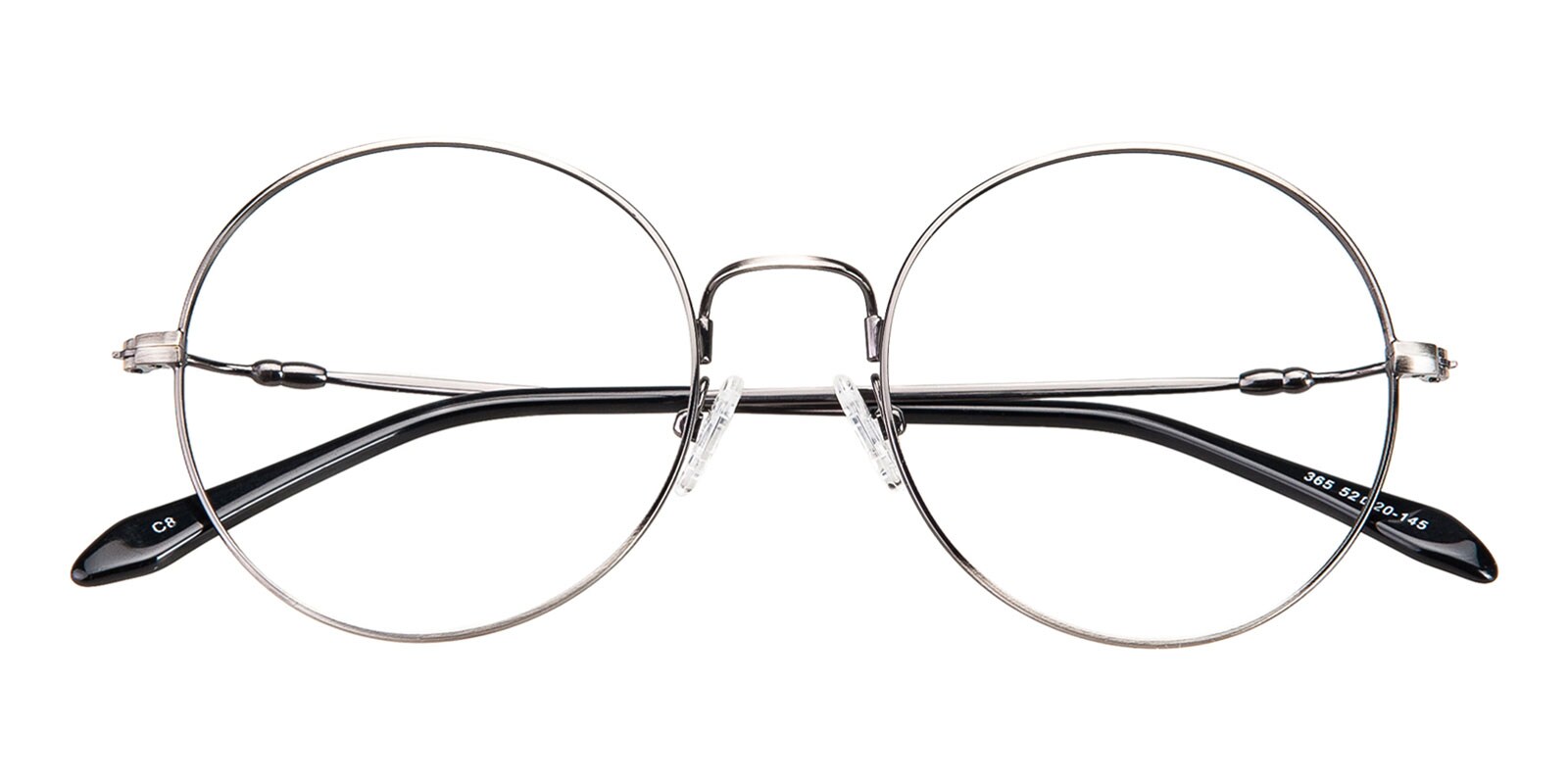 Maplesville Round - Silver Eyeglasses
