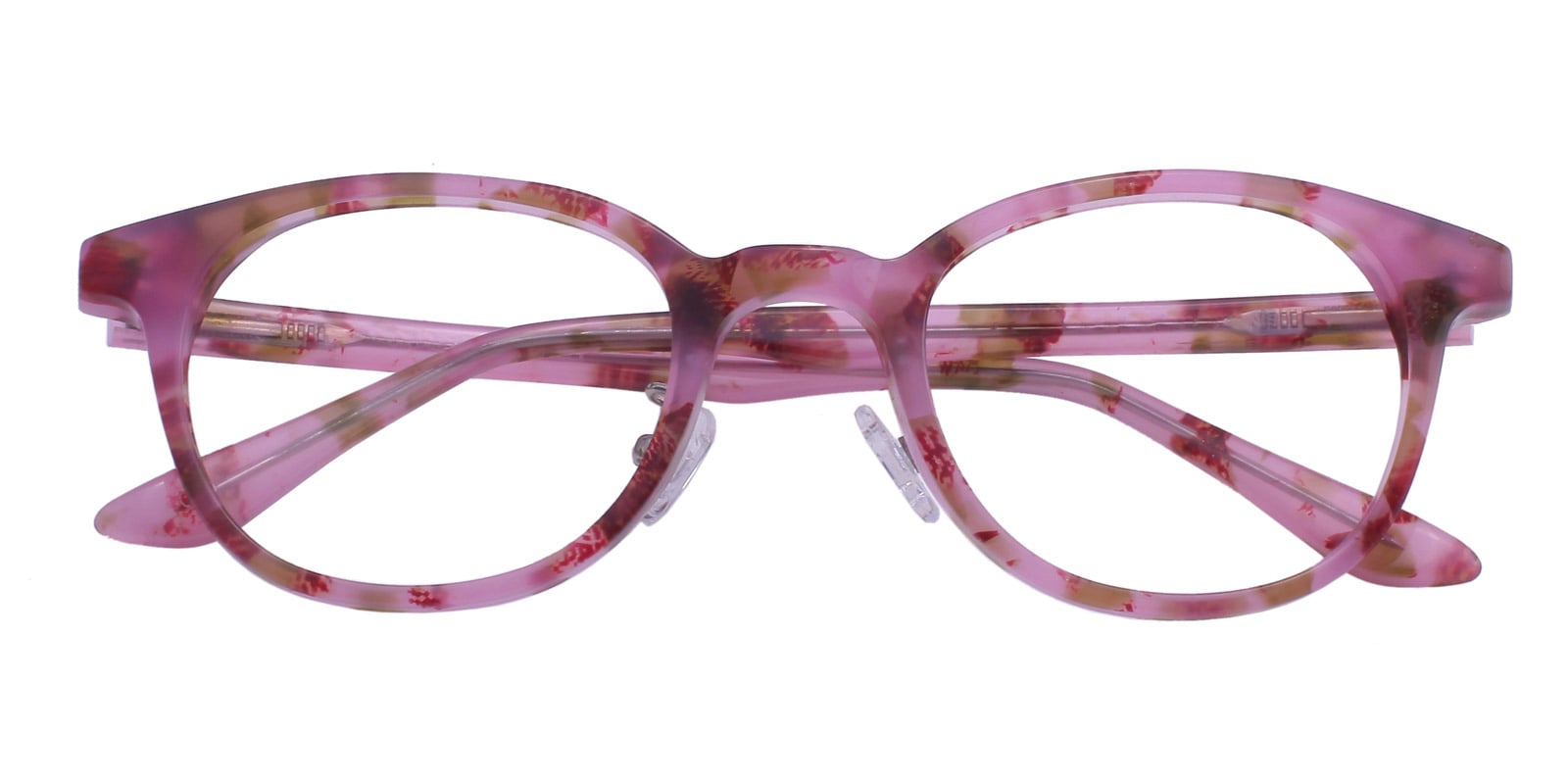 Elvira Round - Pink Eyeglasses