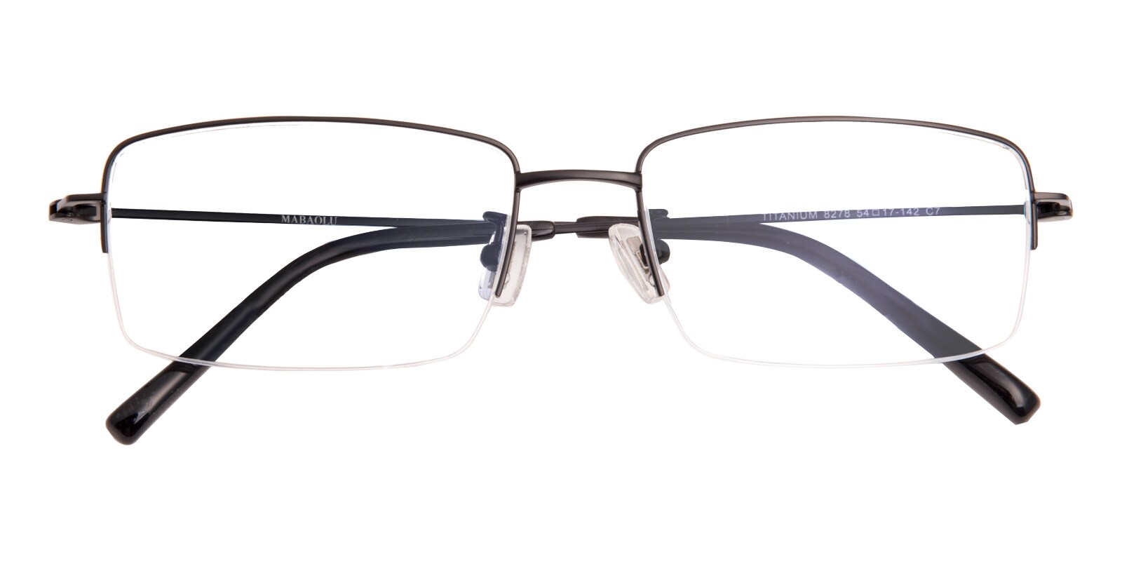 Colin Rectangle - Black Eyeglasses