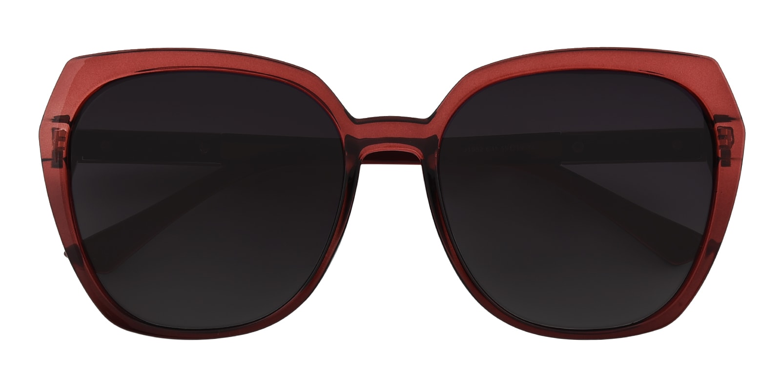 Harper Polygon - Red Eyeglasses