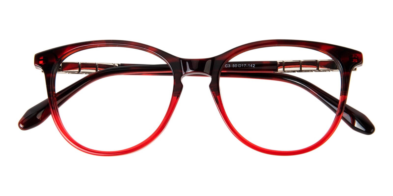 Round Red Eyeglasses Frame Online