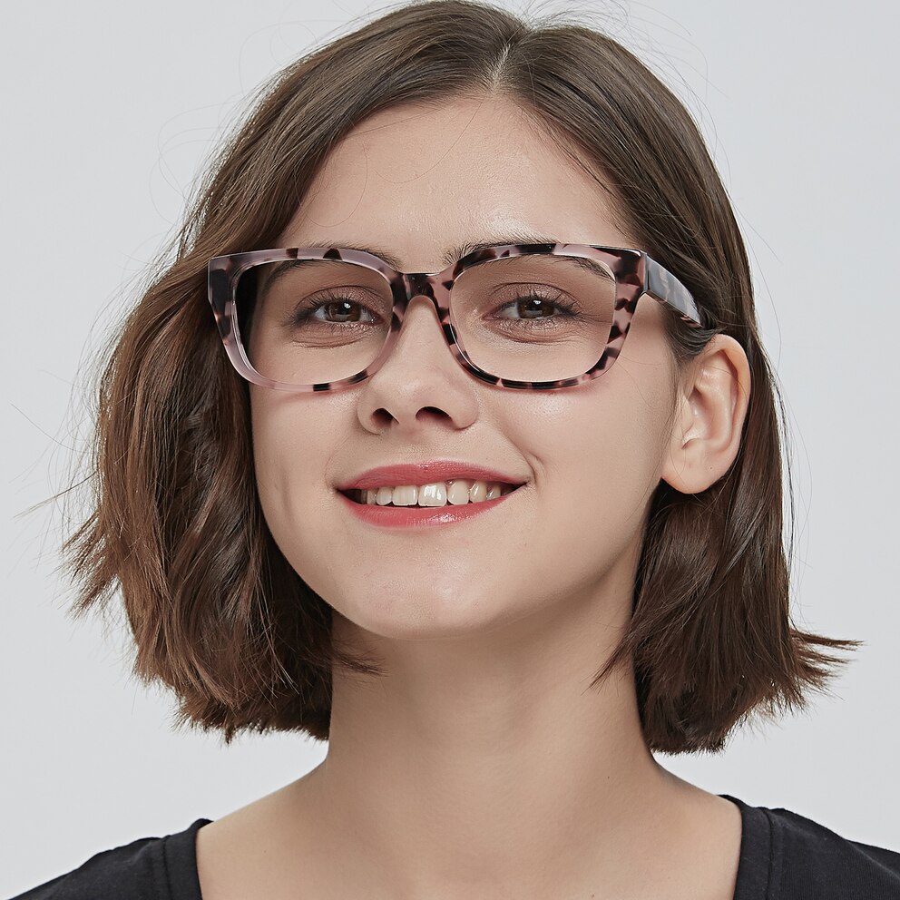 Bobosa Petal Tortoise Eyeglasses Square