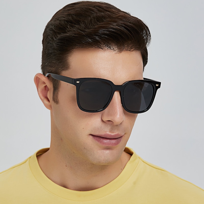 Square Black Sunglasses Online | GlassesShop