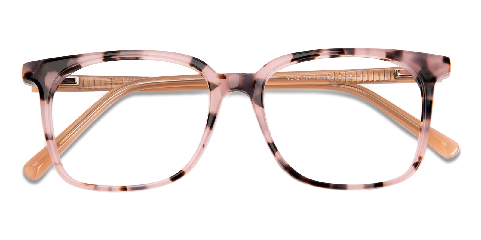 Prairie Rectangle Petal Tortoise/Brown Full-Frame Acetate Eyeglasses ...
