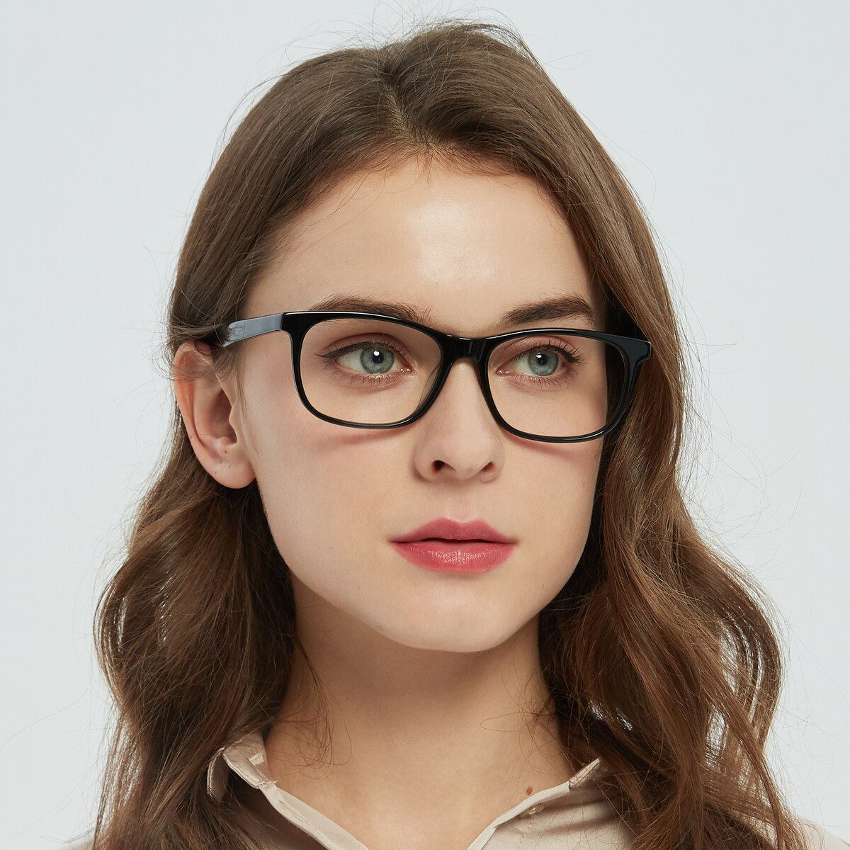 Milne Classic Wayframe Black Full-Frame Acetate Eyeglasses | GlassesShop