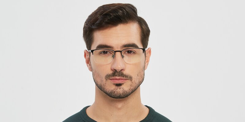 Men's & Women's Rectangle Frame Glasses - GlassesShop