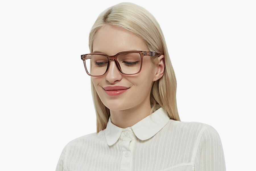 Oberlin Classic Wayframe Brown Full-Frame TR90 Eyeglasses | GlassesShop