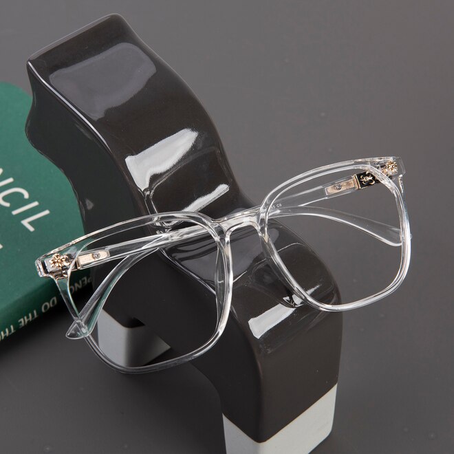 Taurus Square Crystal Full-Frame TR90 Eyeglasses | GlassesShop