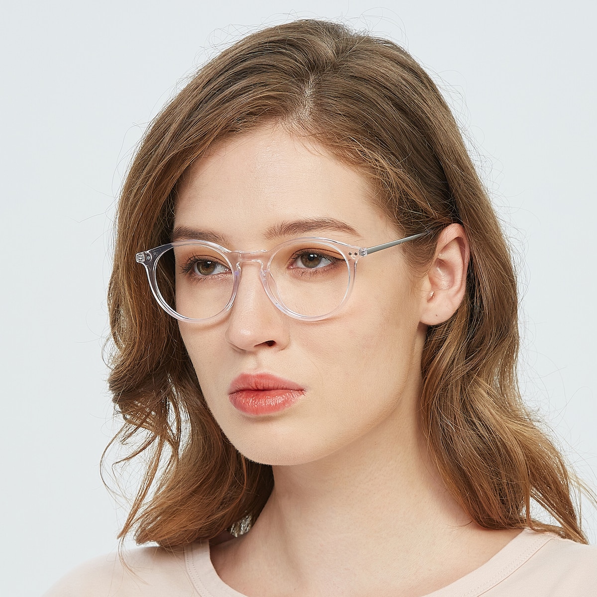 Love Round - Crystal Eyeglasses