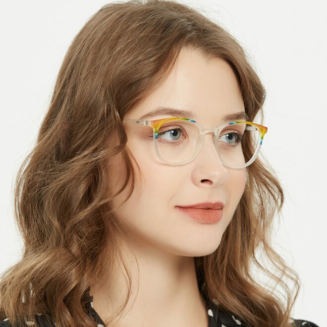 Tallahassee Multicolor Eyeglasses Square