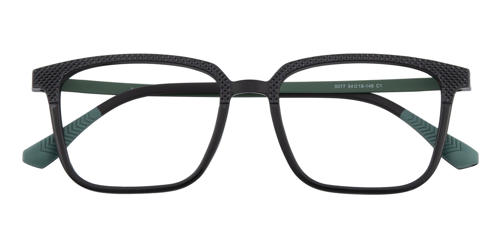 Gerald Square - Black Eyeglasses