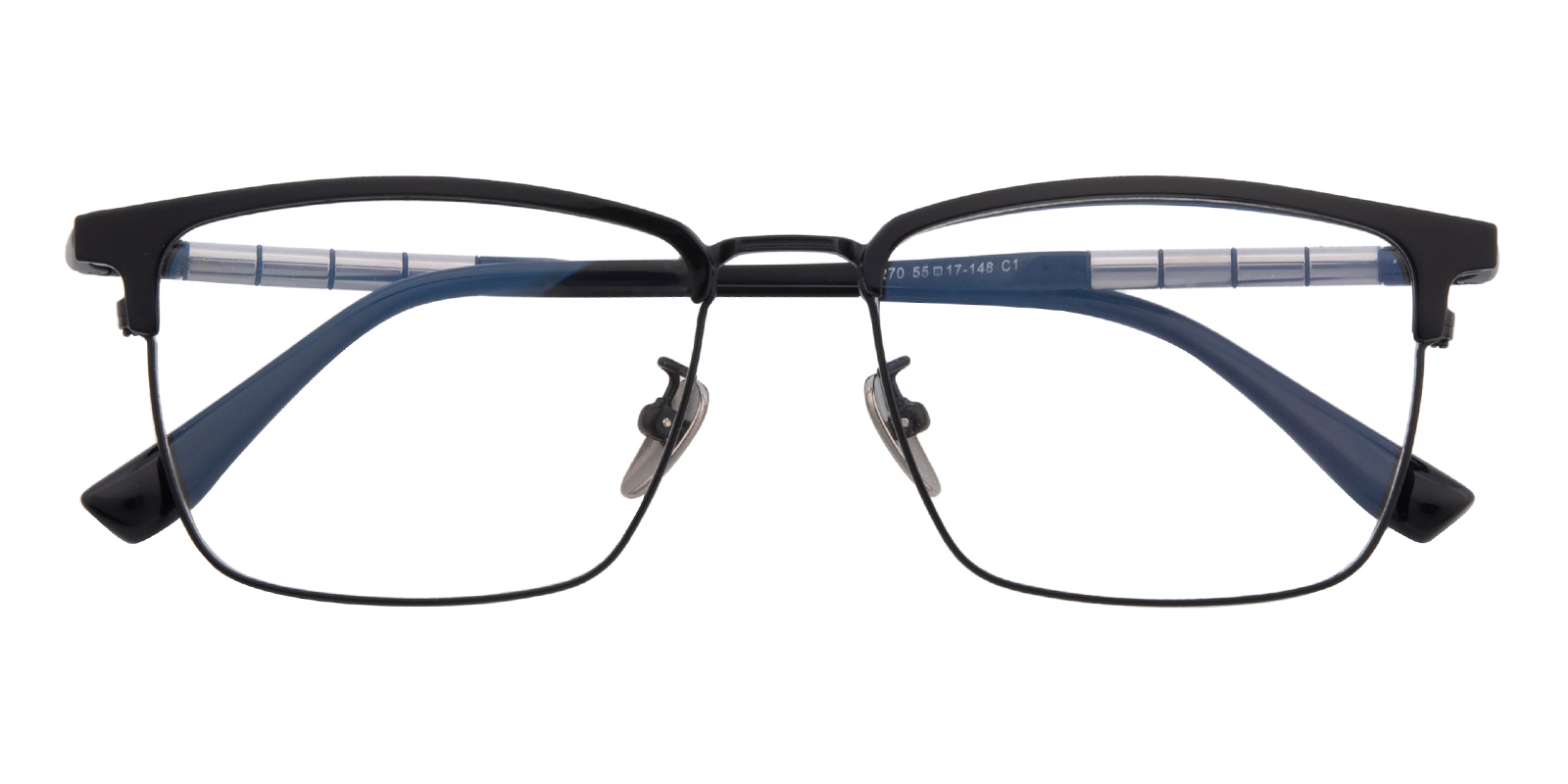 Humphr Rectangle - Black Eyeglasses