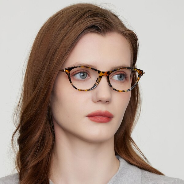 Rebecca Cat Eye - Floral Eyeglasses