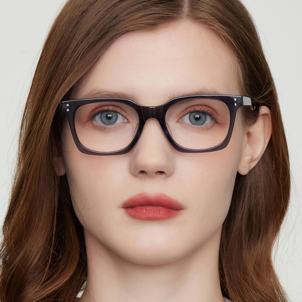 Placerville Rectangle - Gray Eyeglasses
