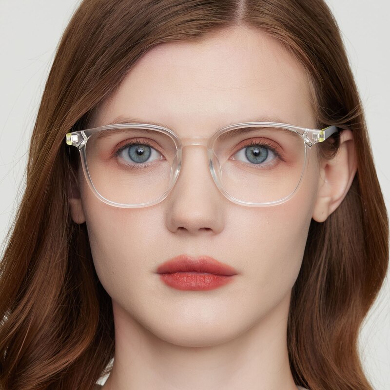 Defender Square - Crystal Eyeglasses