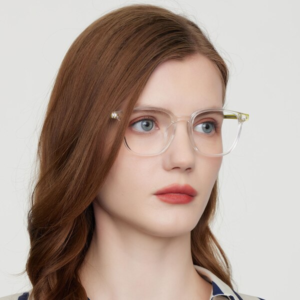 Defender Square - Crystal Eyeglasses