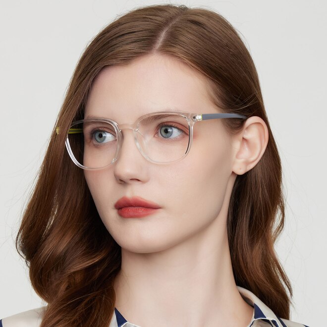 Defender Square - Crystal Eyeglasses