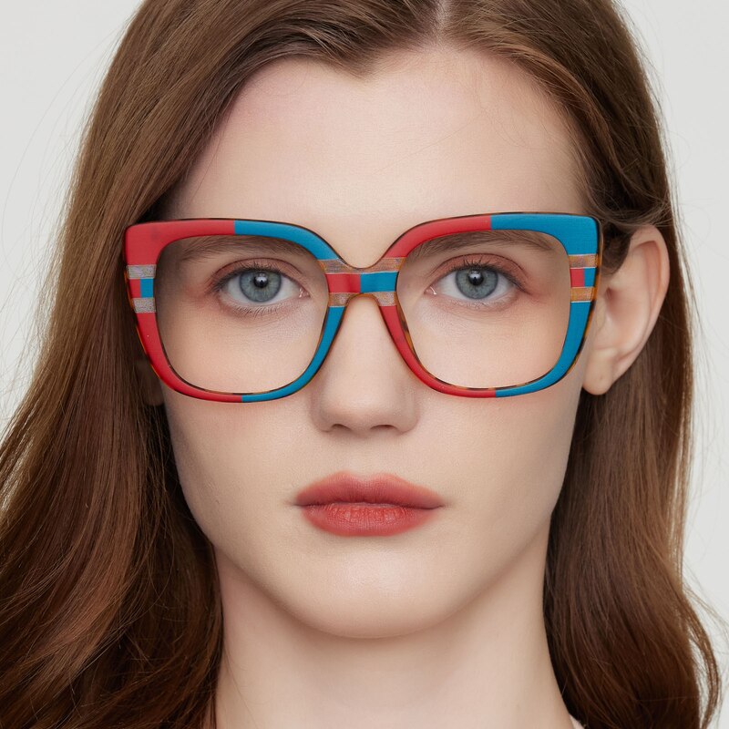 Maximilian Cat Eye - Multicolor Eyeglasses