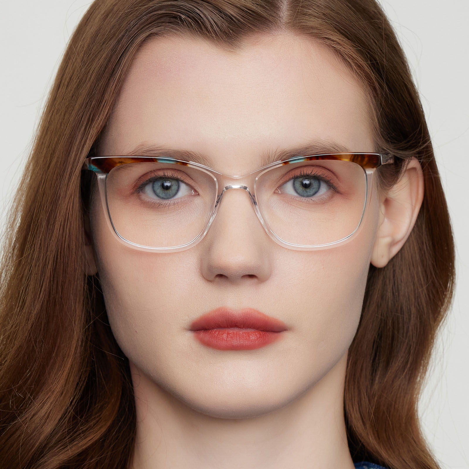 Hoyle Cat Eye - Crystal/Multicolor Eyeglasses